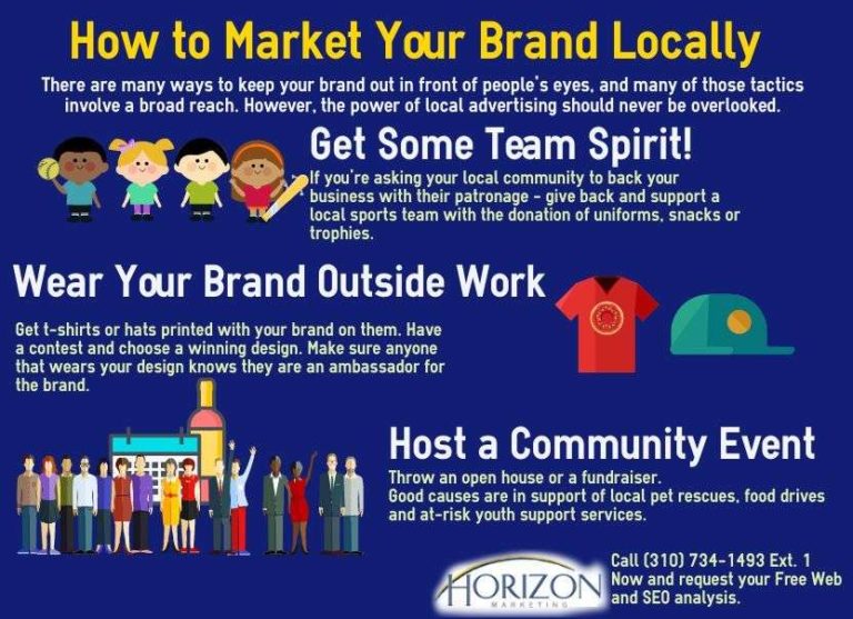 3 Winning Ways to Market Locally for Your Brand - Horizon Marketing